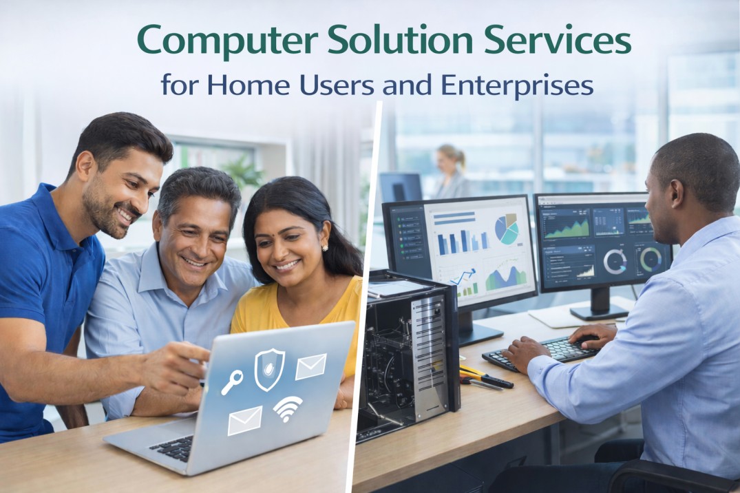Computer Solution Services for Home Users and Enterprises