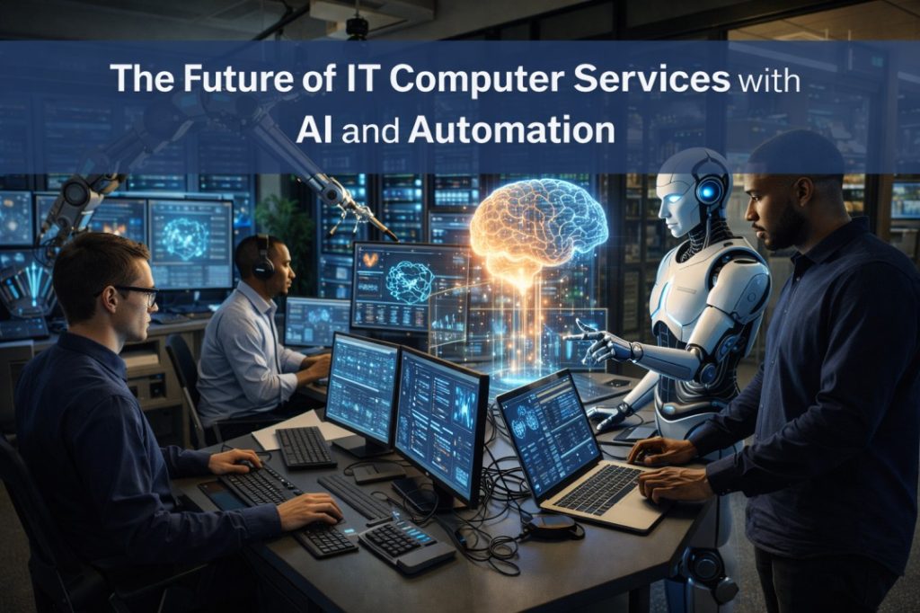 The Future of IT Computer Services with AI and Automation